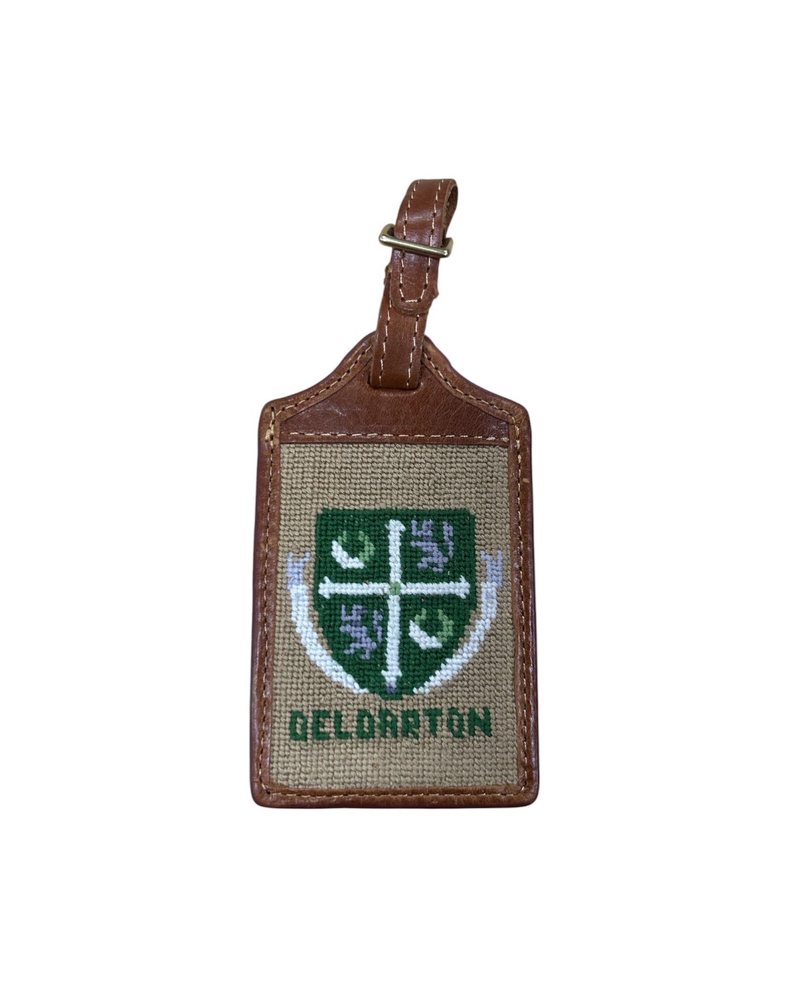 Luggage Tag - Smathers & Branson Luggage Tag - Khaki – Delbarton Shop
